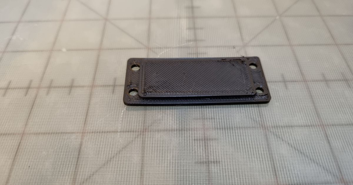 RV12iS ELT panel switch hole blanking plate by unladenswallow ...