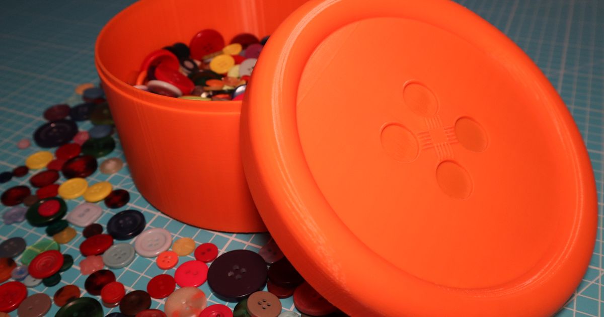 Button Box | Knopfbox by Michael | Download free STL model | Printables.com