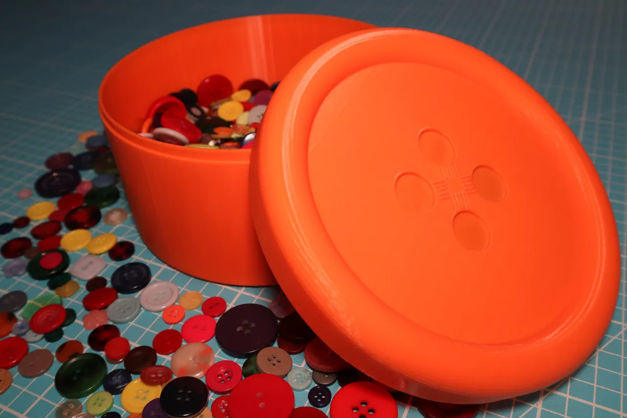 Button Box | Knopfbox by Michael | Download free STL model | Printables.com