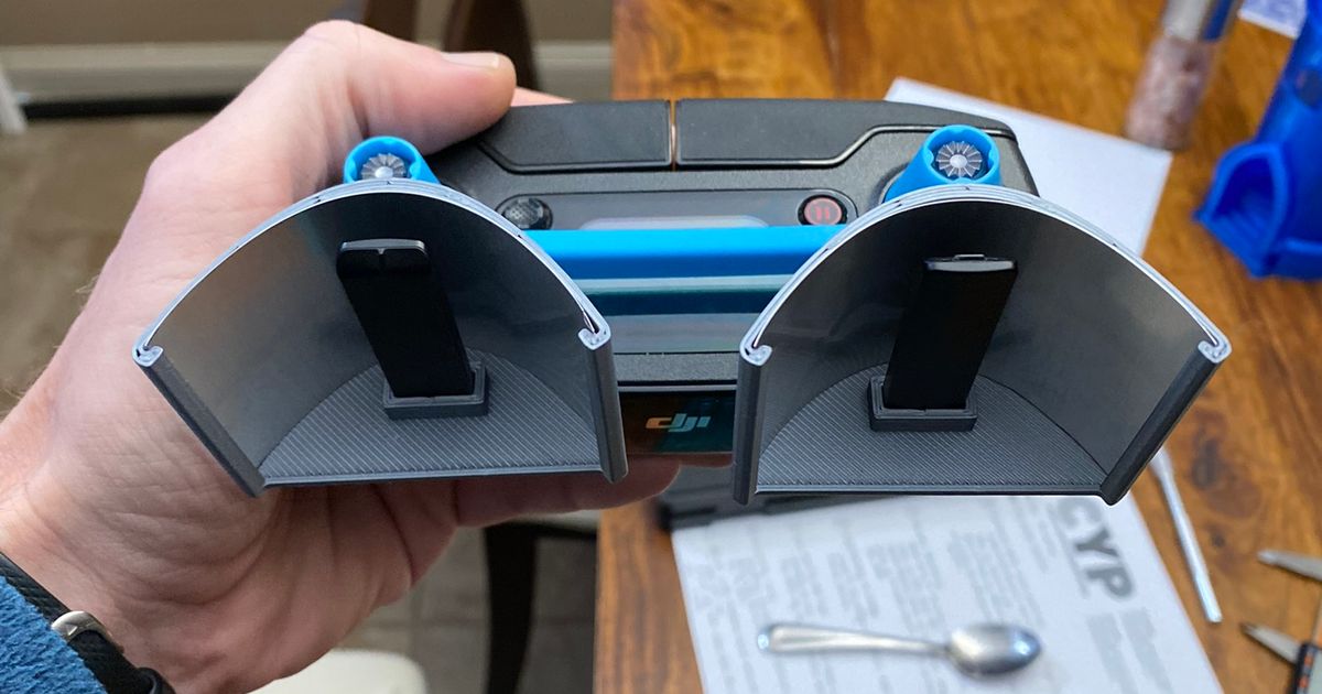 DJI Mavic Range Extenders by Mdhanlon | Download free STL model ...