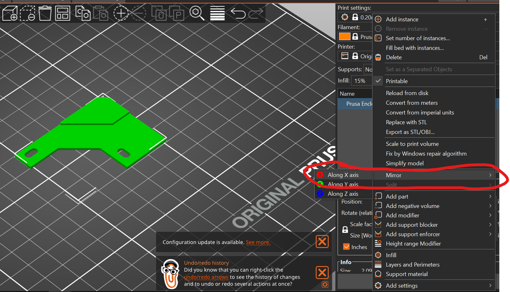 Bottom panel "L" cut outs for Original prusa enclosure by Spencer Witte ...