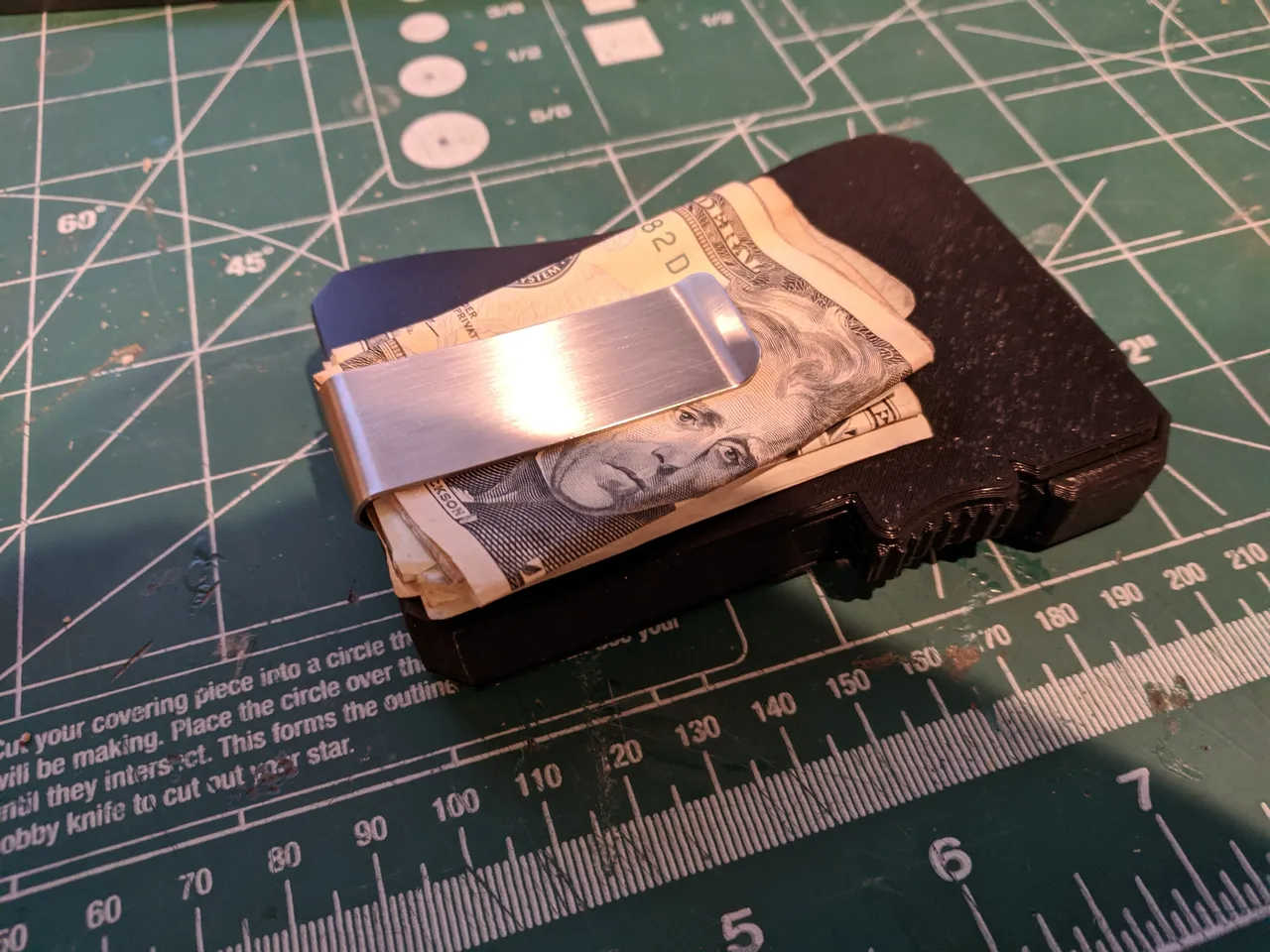 Wallet M3 with Metal Money Clip by chking | Download free STL model ...