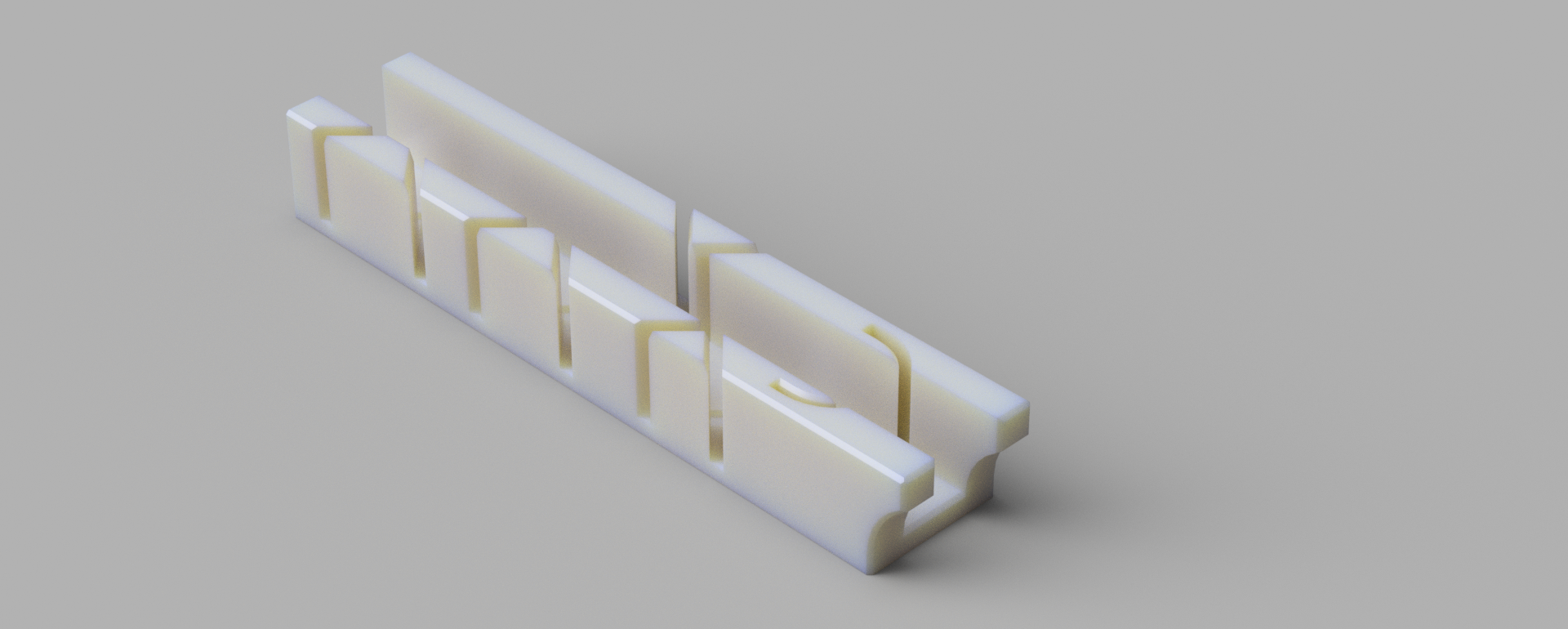 8MM Split LED Neon Cutting guide by Diall3D | Download free STL model ...