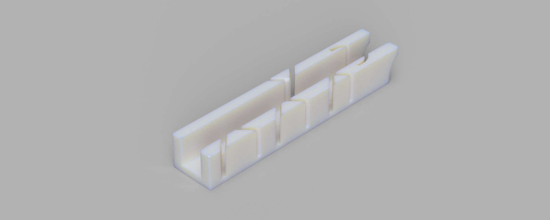 8MM Split LED Neon Cutting guide by Diall3D | Download free STL model ...