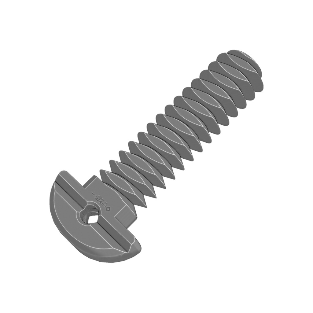 STEMFIE - Fasteners - Screws - Fully Threaded - Rounded Head by ...