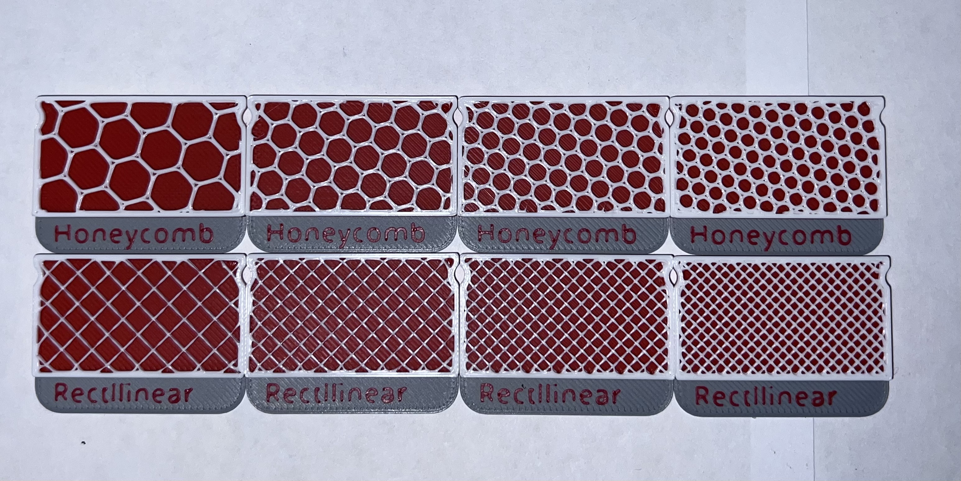 PrusaSlicer Infill Sample Swatches by Jeff Pursley | Download free STL ...