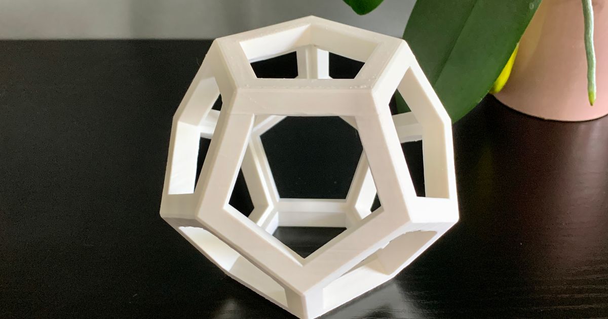 Dodecahedron by IanCAD | Download free STL model | Printables.com