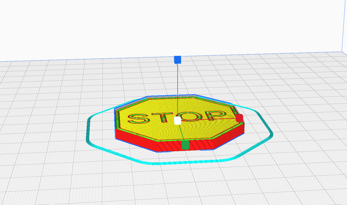 Stop Sign Magnet by Corey Deaton | Download free STL model | Printables.com