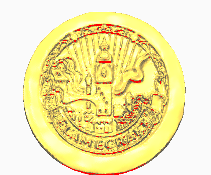 FlameCraft Gold Coin by Msm | Download free STL model | Printables.com