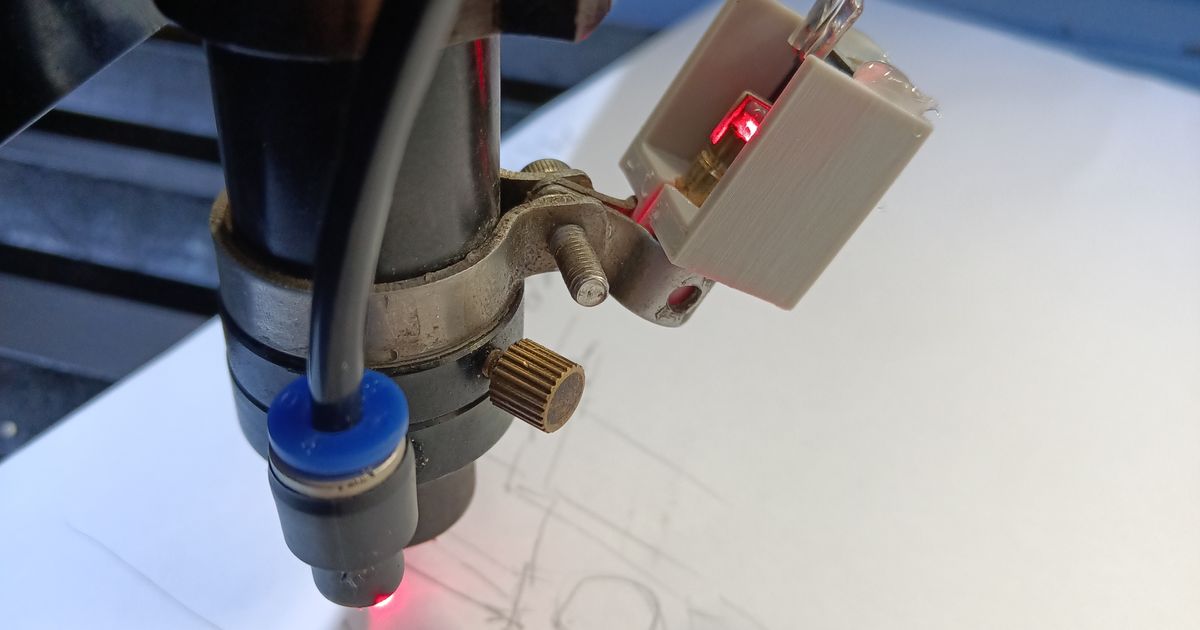 Keyes Laser Module Bracket For 10mm Guide Lasers by Vik | Download free ...