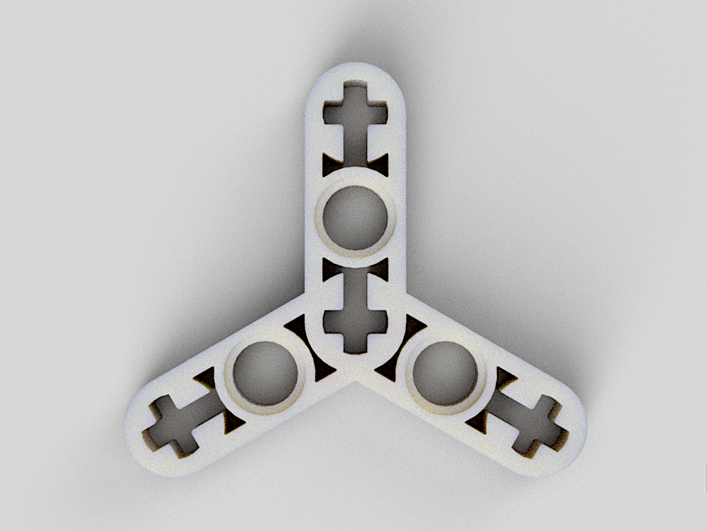 Lego Technic Lever 3x120 by gup3d | Download free STL model ...