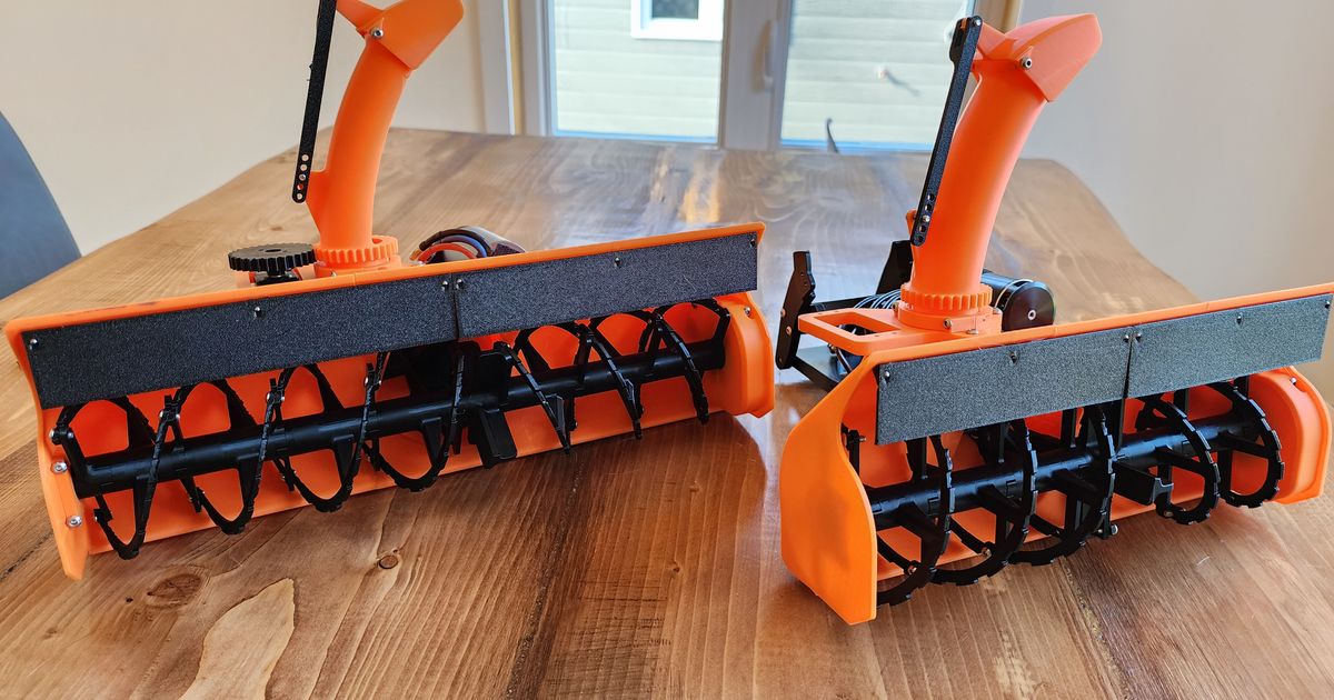 DBM SNOWBLOWER RC M10 TRX4 SCX10II (V2) by MBConception | Printables Store