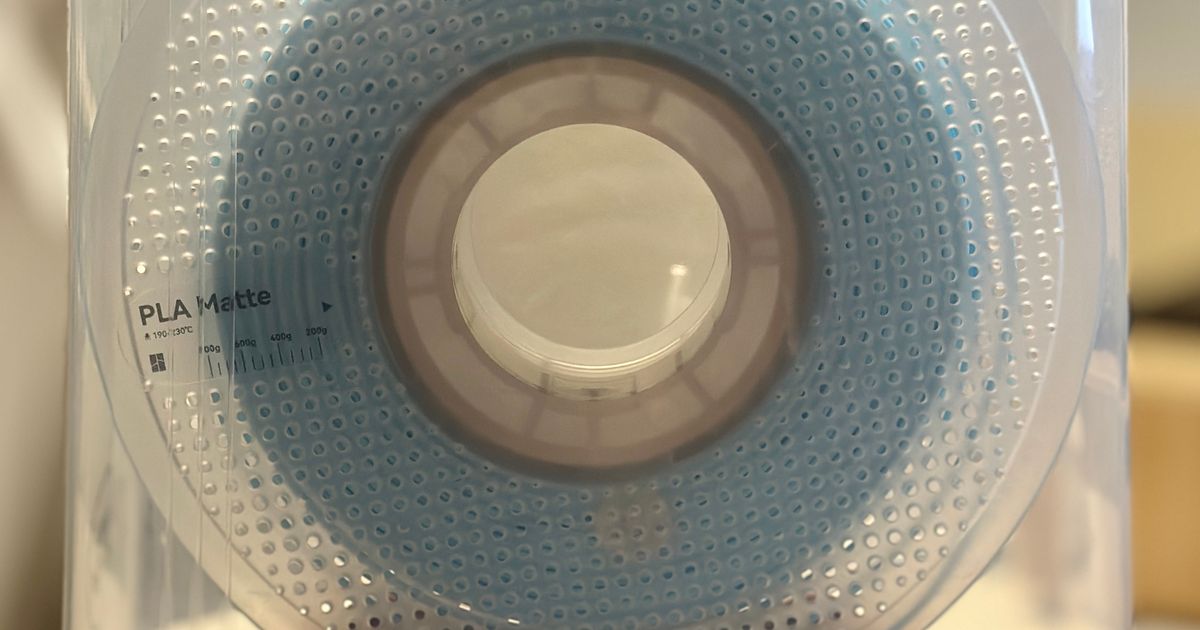 Inverted Filament Dry Box - Plastic House Cereal Container by vidision ...