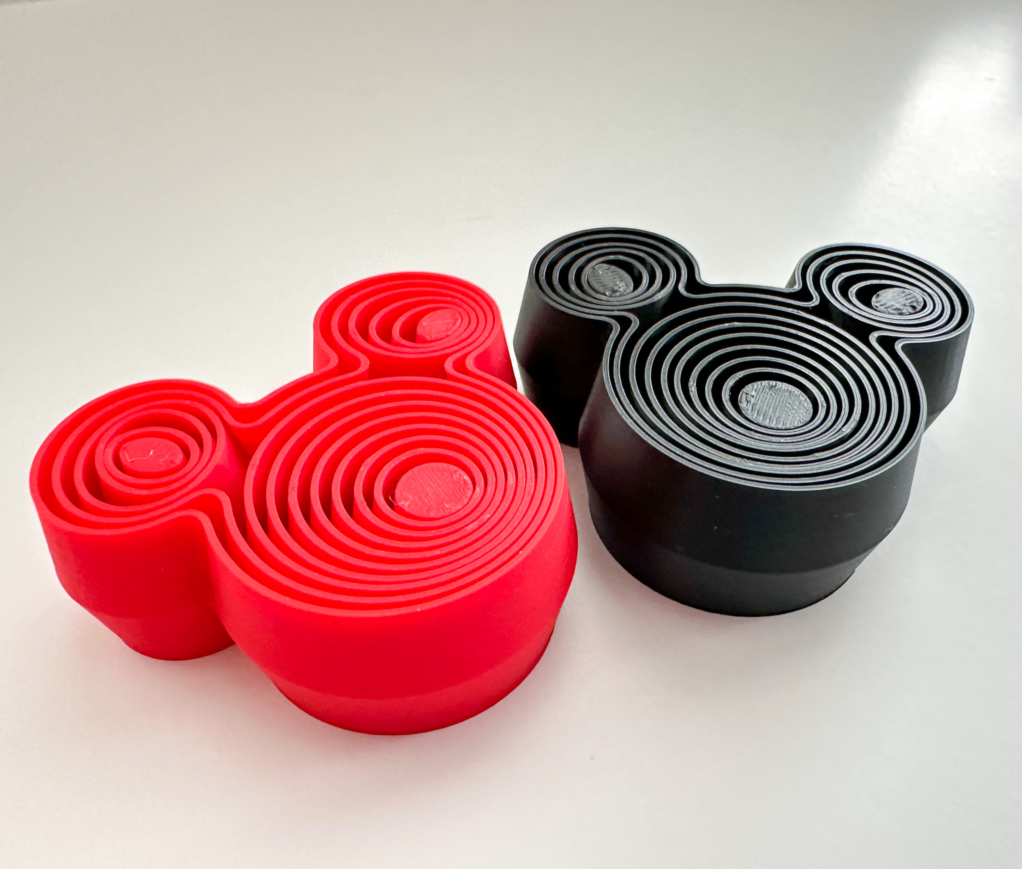 Mickey Mouse Layered Fidget Toy by 3DPmom | Download free STL model ...