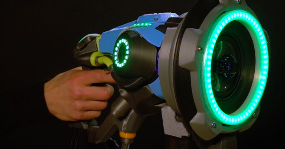 Overwatch Lucio Blaster by Adafruit | Download free STL model ...