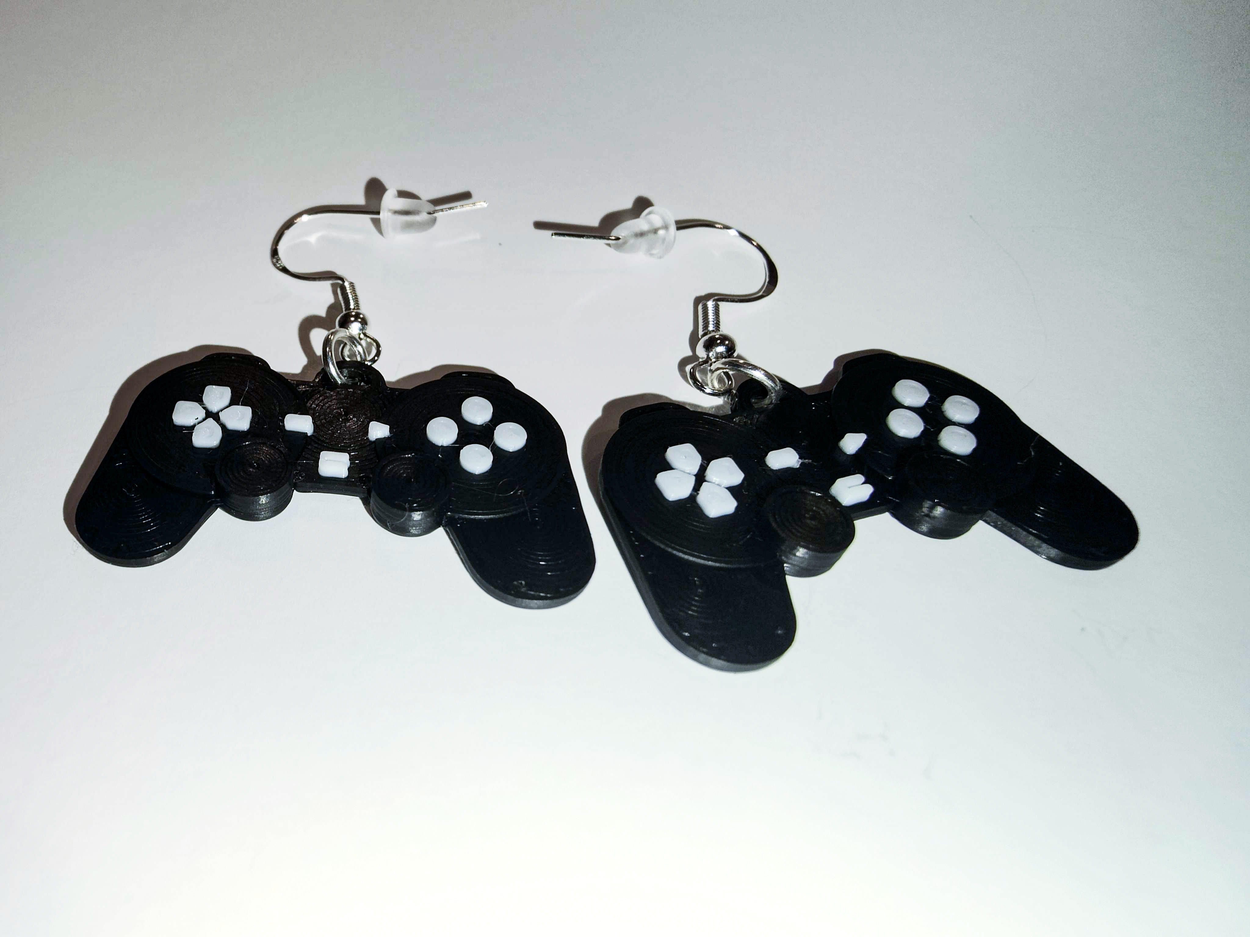 PlayStation Controller Inspired Earrings by Jinivus 3D | Download free ...