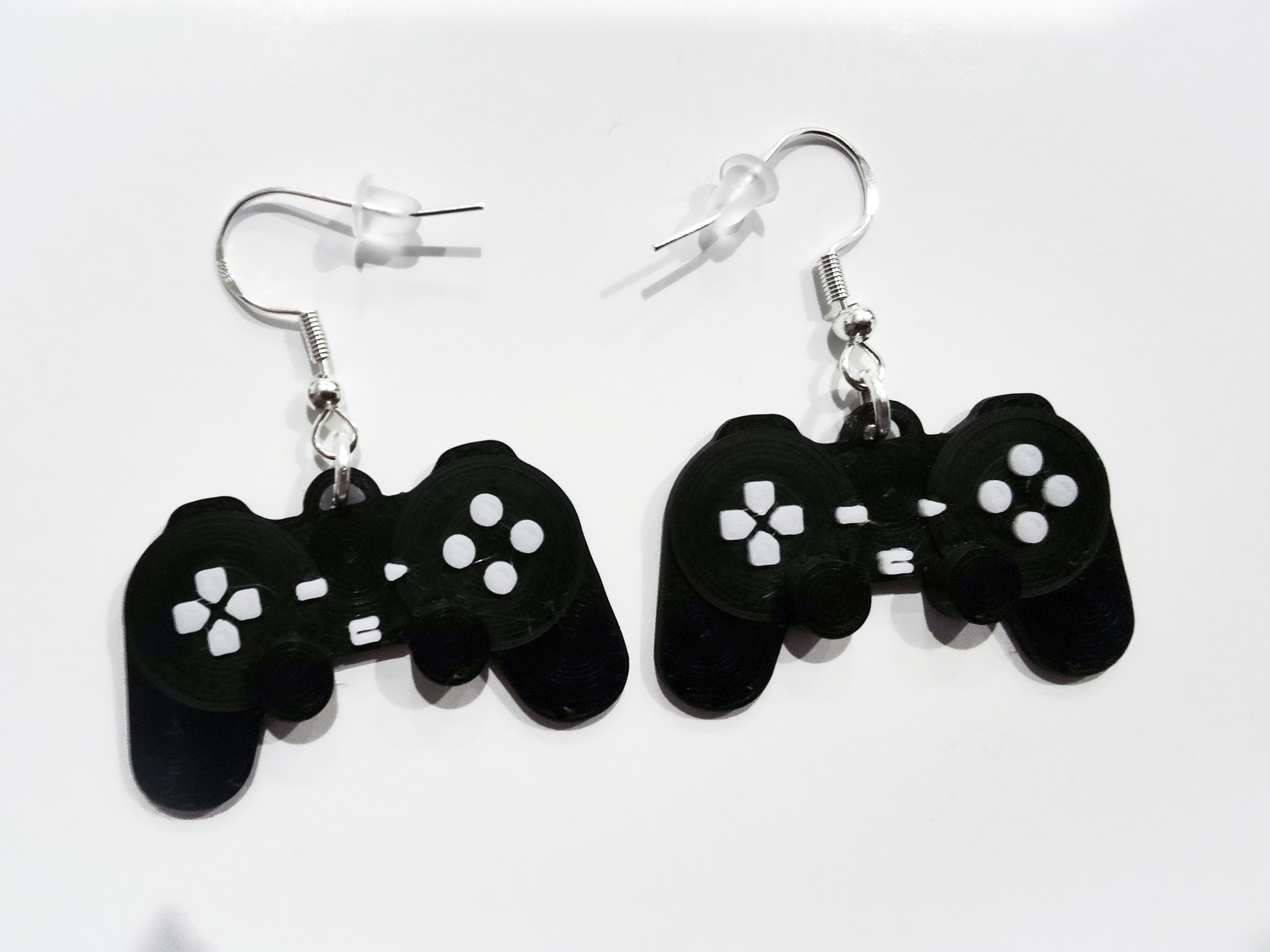 PlayStation Controller Inspired Earrings by Jinivus 3D | Download free ...