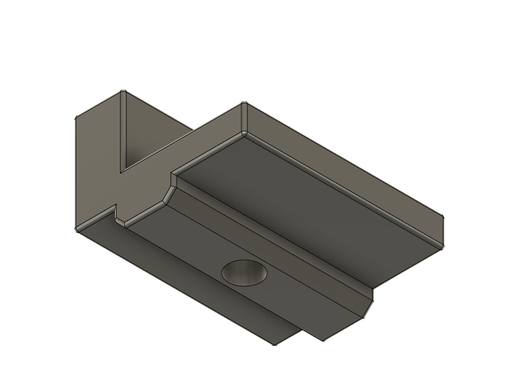 Podpěra desky pro hliníkový profil 20x20 (Plate support for aluminium ...
