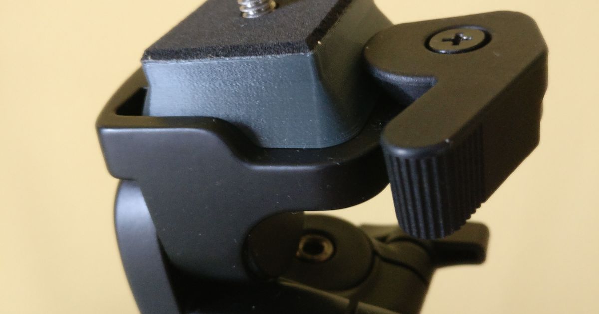 Tripod plate 42x42 by lufa | Download free STL model | Printables.com