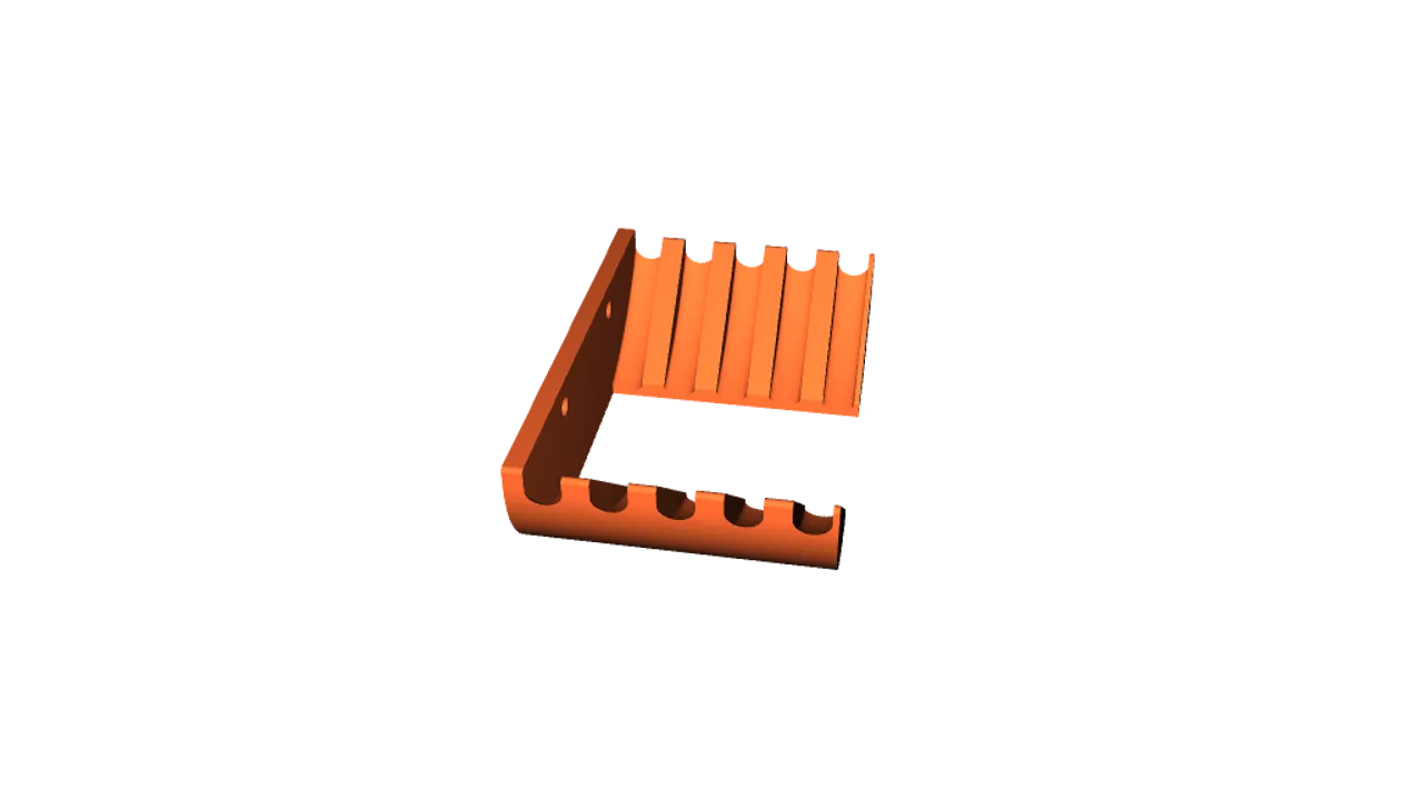Badminton Racket Holder by Ravi | Download free STL model | Printables.com