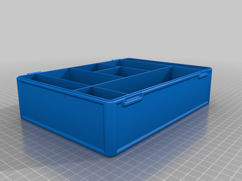 Parametric Organizer Box by Ellswor | Download free STL model ...