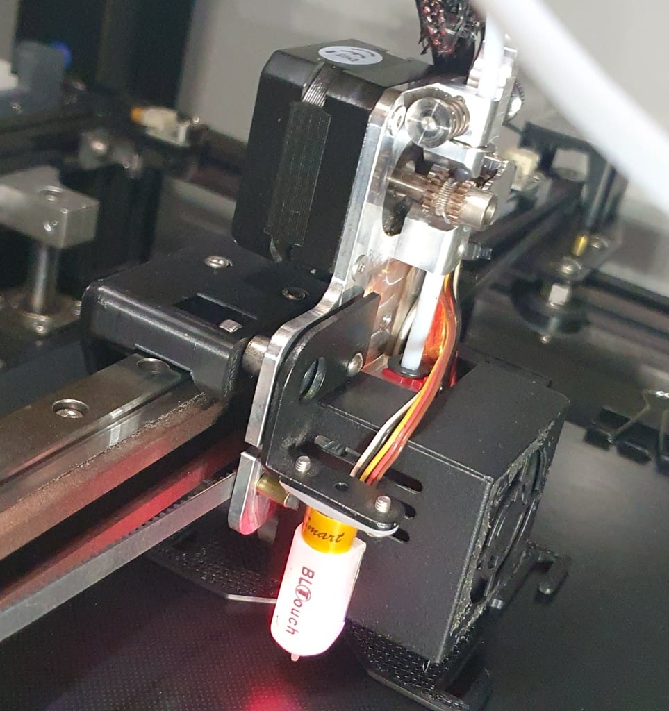 Ender 5 - MGN12H Rail Mount for MicroSwiss DirectDrive Extruder by ...