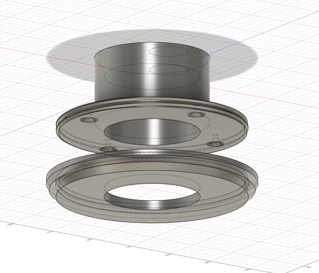 UniFi G3 Flex Ceiling Mount- 2 Parts by Printer McGee | Download free ...