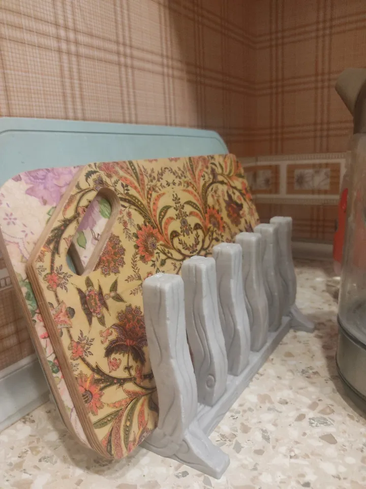 Kitchen plate holder by Xenon.j1993 | Download free STL model ...
