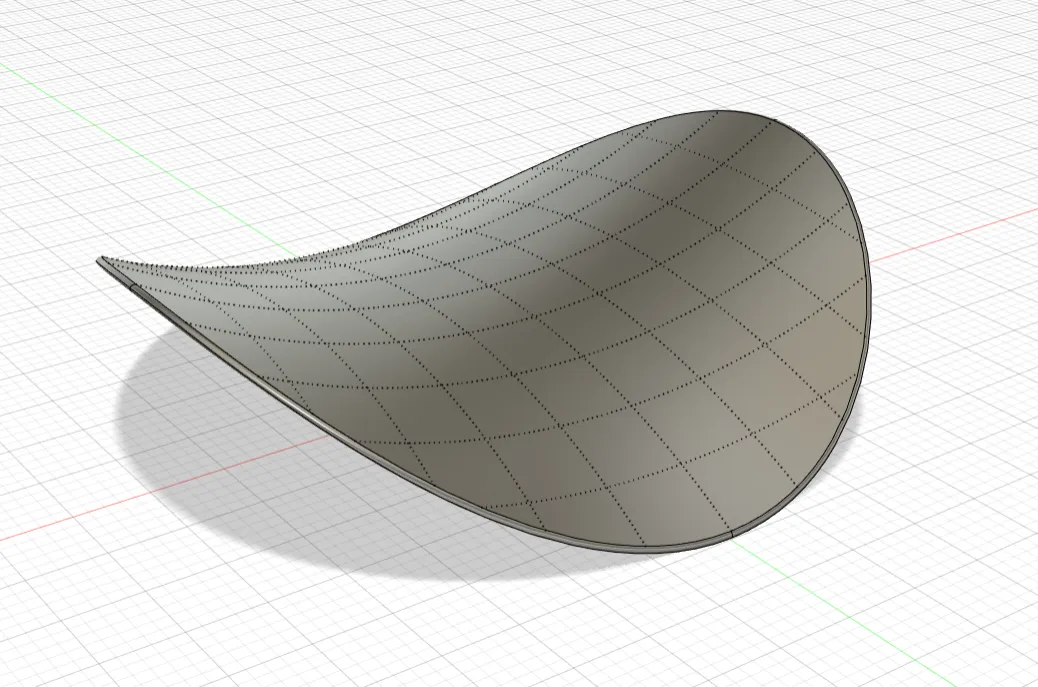 Hyperbolic Paraboloid ( Pringles Chip ) by Visceral3D | Download free ...