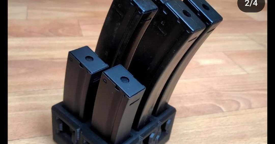 MP5 magazine holder by Jenky | Download free STL model | Printables.com