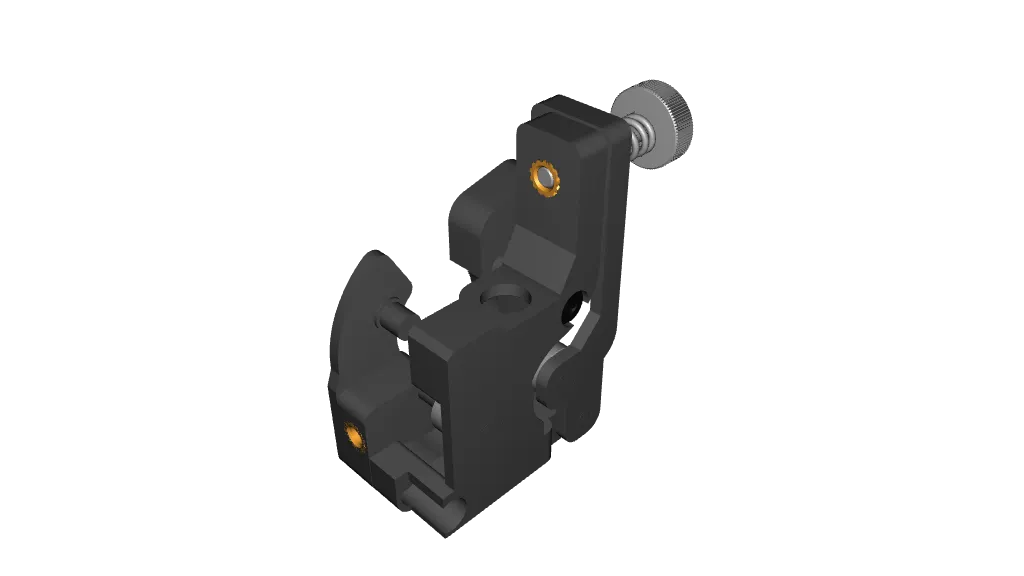 Creality K1 and K1 Max Custom Extruder by mister X | Download free STL ...
