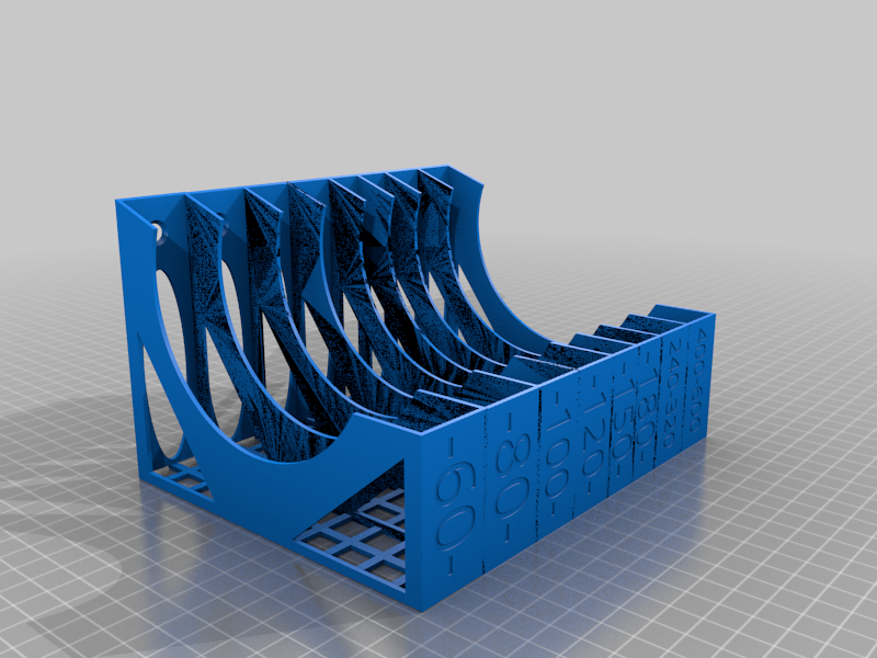 Sanding Disk Holder (5" discs) by phillipdhall | Download free STL ...