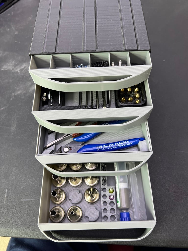 Stackable Modular Parts Drawers von phillipdhall | Kostenloses STL ...