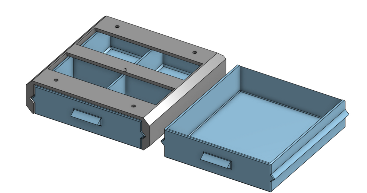 Desk Drawer by 8jack | Download free STL model | Printables.com