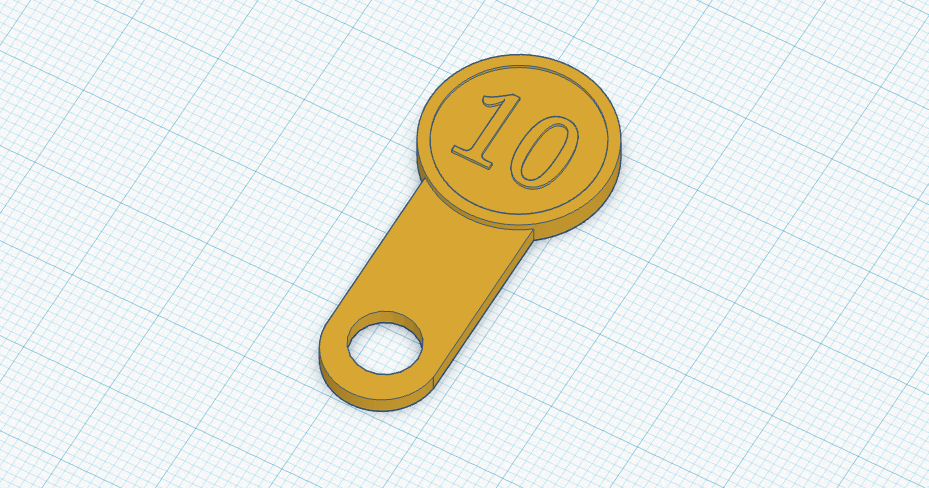 Shopping Cart Coin Key Swedish 10kr by pinocheck | Download free STL ...