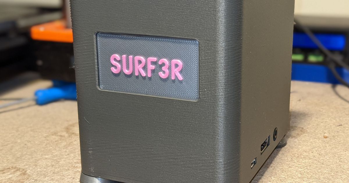 Pi 3 Server Case By Marcel V Download Free Stl Model