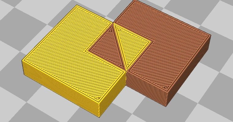 Simple Dual Extrusion Test by RaDoLe | Download free STL model ...