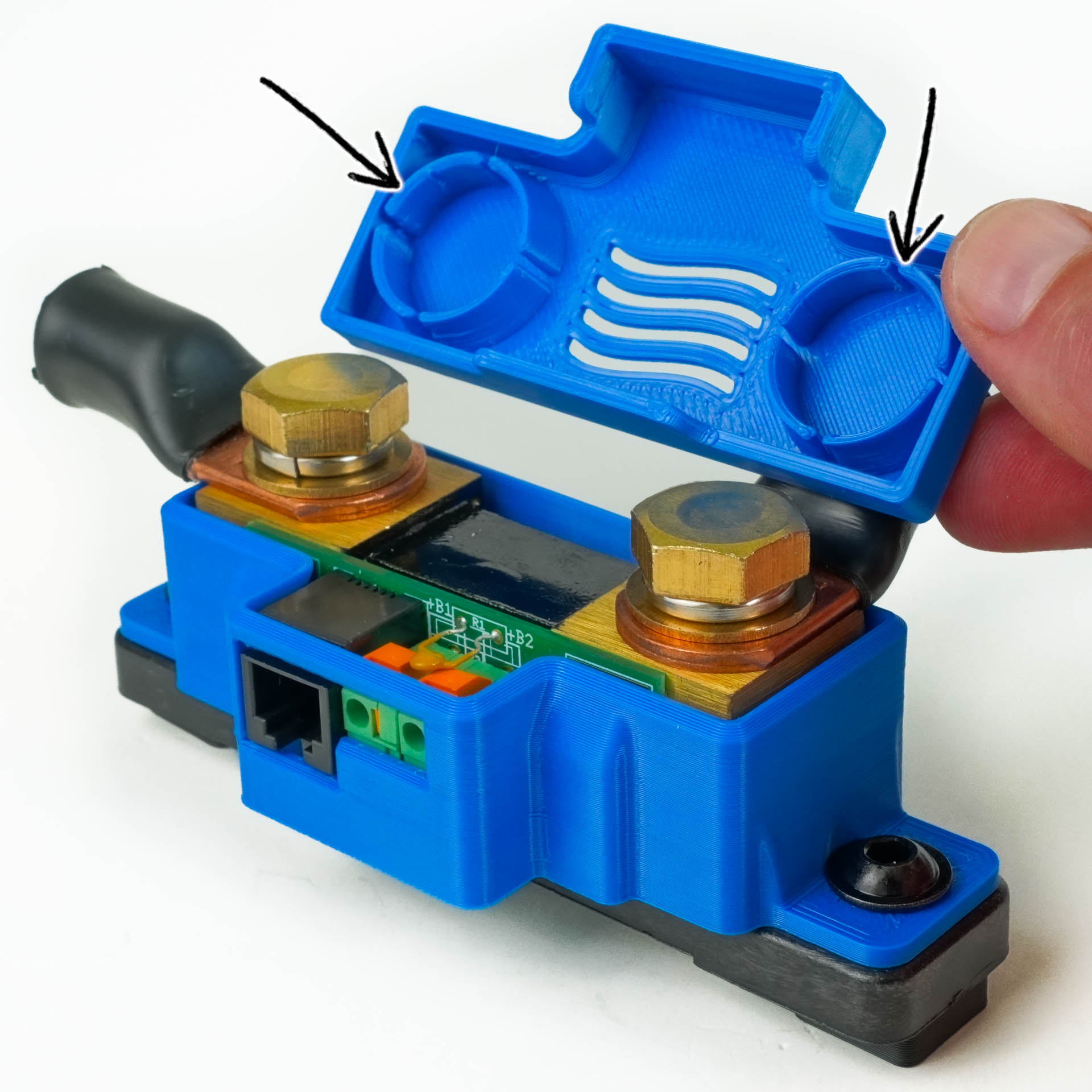 Victron 500A Shunt Enclosure / Cover (for BMV-700/702/712 Battery ...