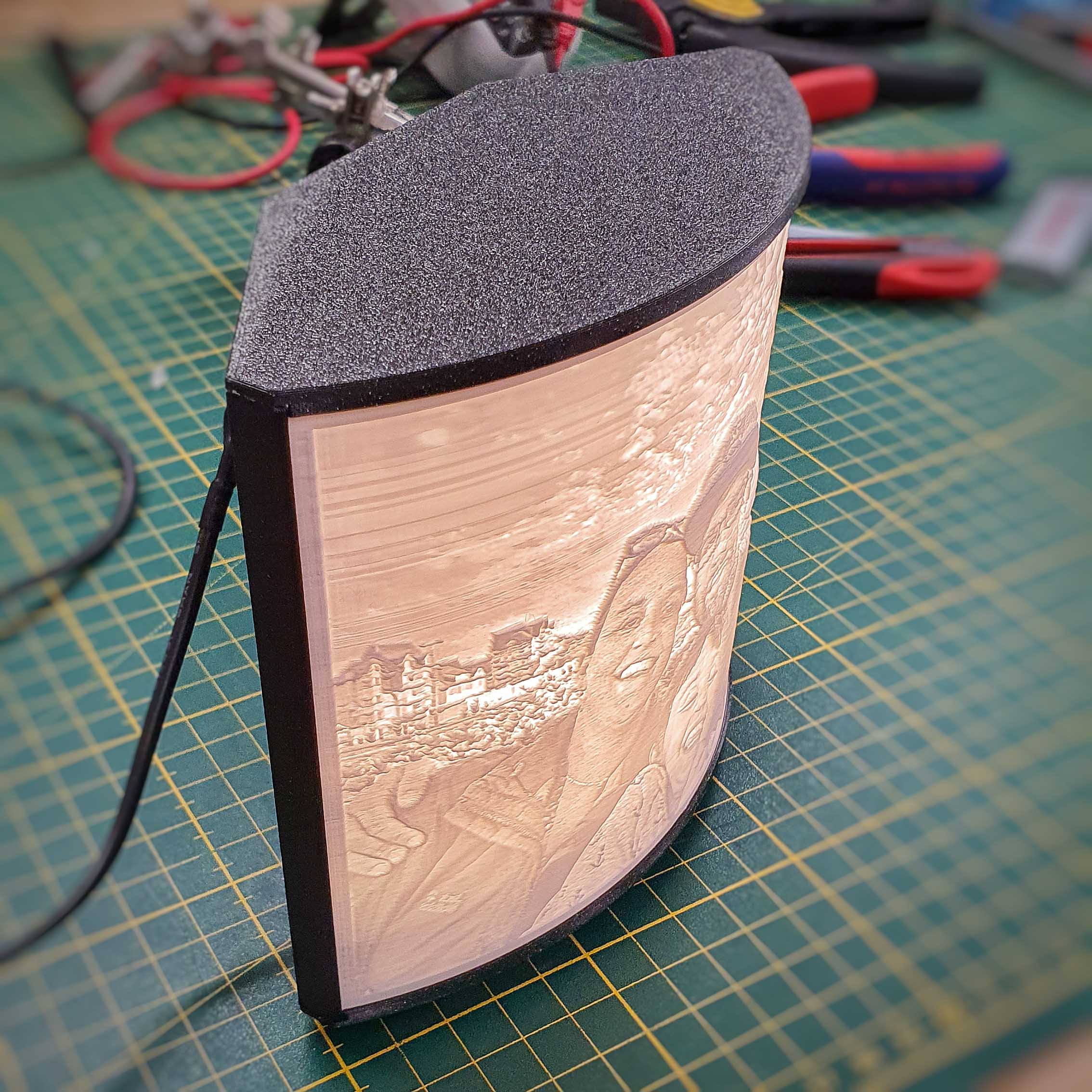 Lithophane LightBox with LED-Strip by schiffer-soft.de | Download free ...