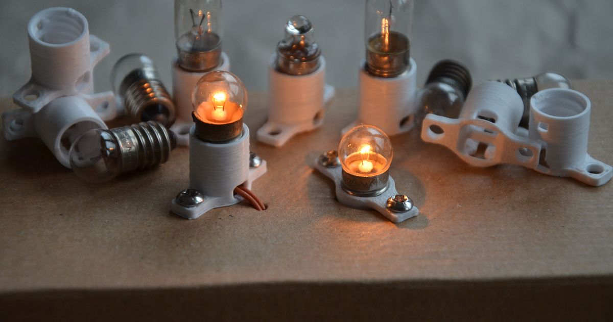 E10 Socket by firstgizmo | Download free STL model | Printables.com