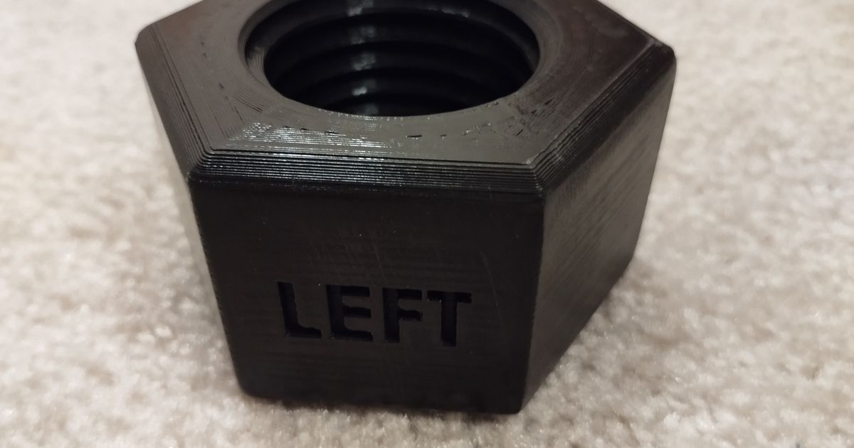 Spare Left Nut by Astral Enigma | Download free STL model | Printables.com