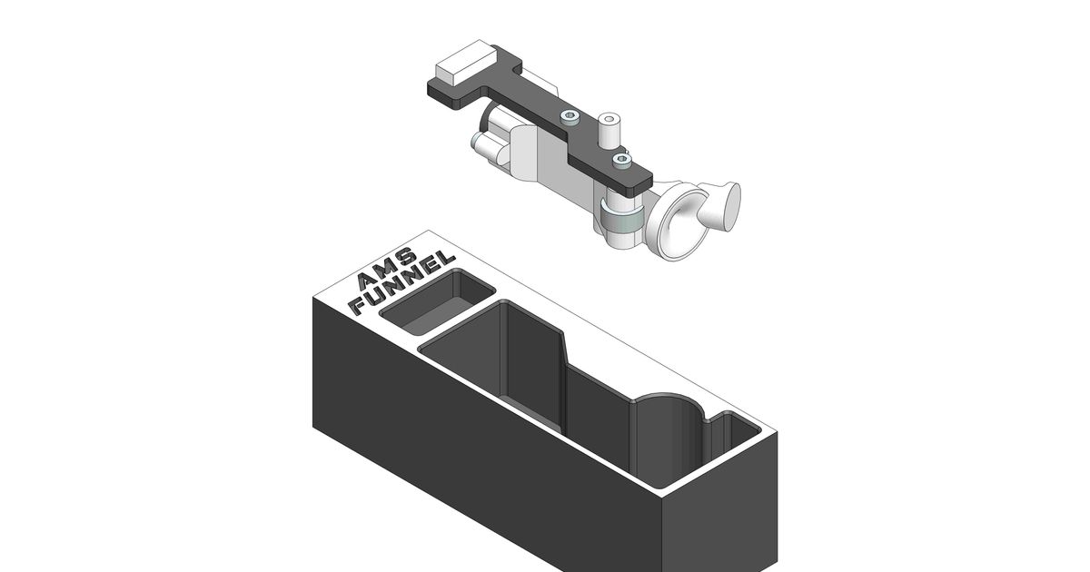 [BaBo] AMS feeding funnel insert by Willi | Download free STL model ...