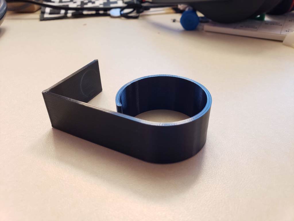 Customizable Table Desk Cable Management Clip with optional Glue Dot by ...