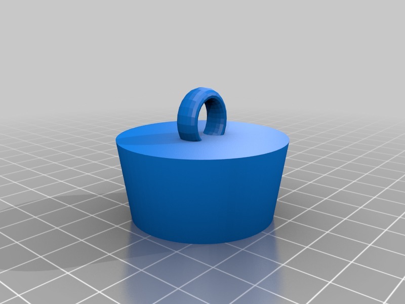 Laundry Utility Sink Tub Plug by muchtall | Download free STL model ...