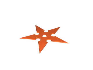 Ninja star by Cuberia | Download free STL model | Printables.com