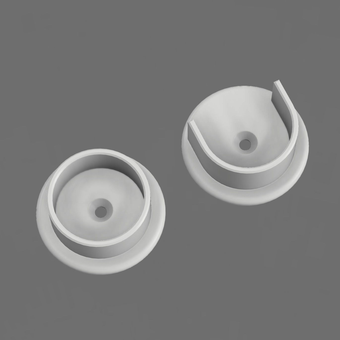 Closet Pole Socket Set for US Standard 1 3/8" Dowel by James White ...