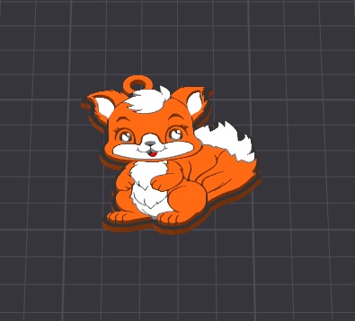 cute animal , cindy the squirrel keychain / necklace pendant by Terry ...