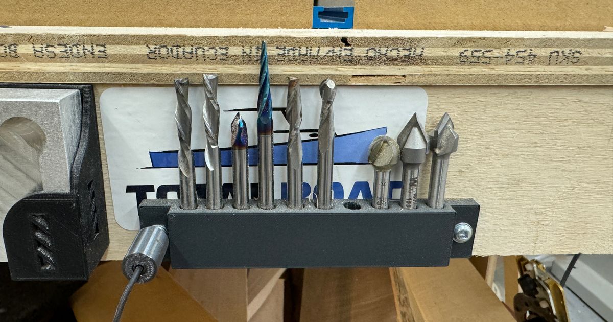 Bit holder by tande922 | Download free STL model | Printables.com