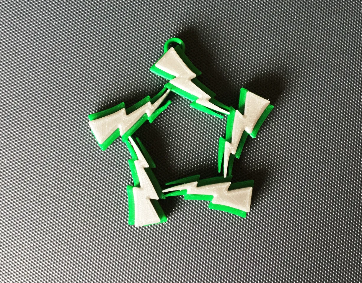 Lightning Pendant by sylviatrilling | Download free STL model ...