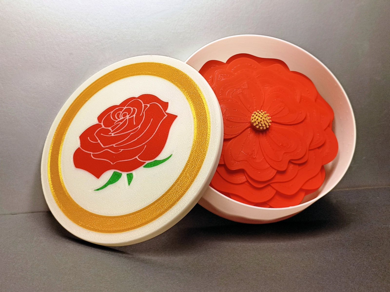 4D printed Rose by Wim V | Download free STL model | Printables.com